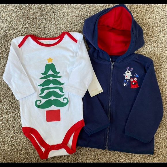 Garanimals | Jackets & Coats | Nwt69 Month Baby Boy Onesiejacket Bundle ...